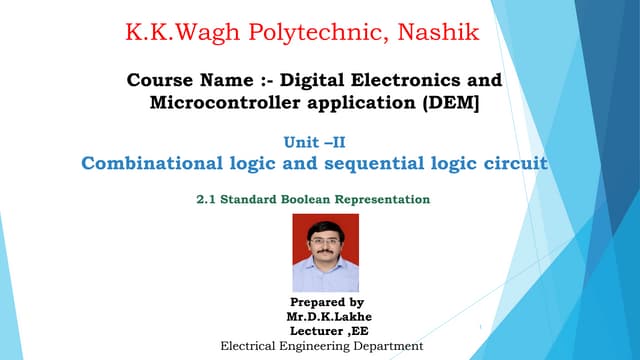 Digital Electronics Standard Boolean Representation Pdf Programming 9236
