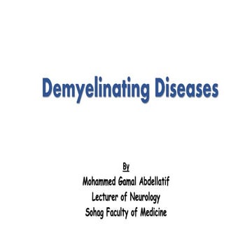 Demylinating Diseases - Multiple Sclerosis.pdf