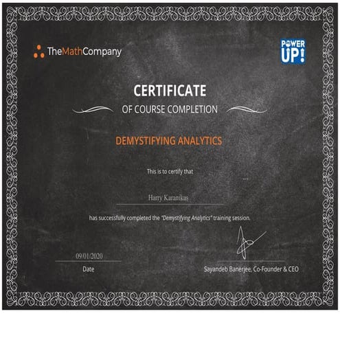 Demystifying analytics unilever | PPT