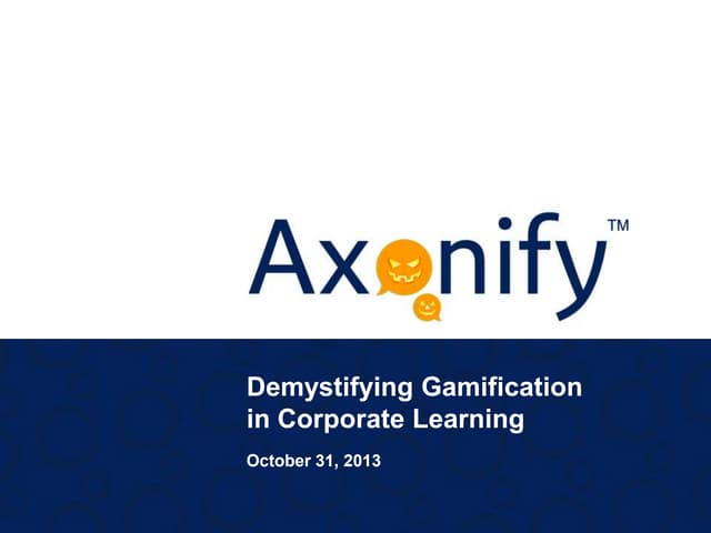 Demystifying Gamification in Learning | PPT Demystifying Gamification in Learning | PPT
