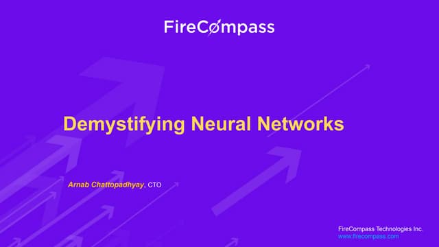 Demystifying Neural Networks And Building Cybersecurity Applications Ppt