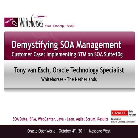 Demystifying soa management | PPT
