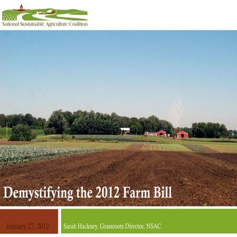 Demystifying the Farm Bill | PPT