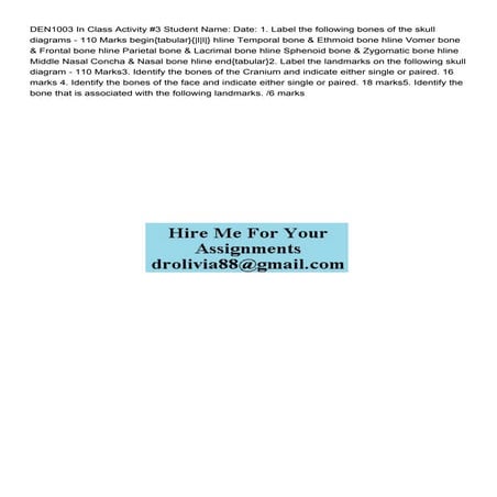 DEN1003 In Class Activity 3 Student Name Date 1 Label th.pdf