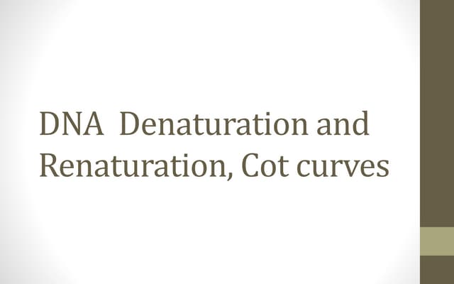 Cot curve | PDF