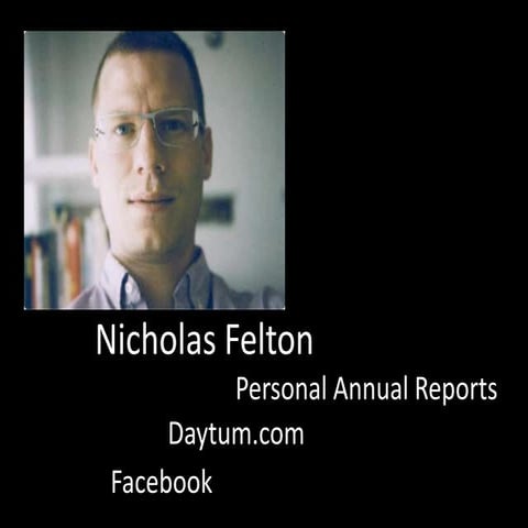 Nicholas Felton | PPTX