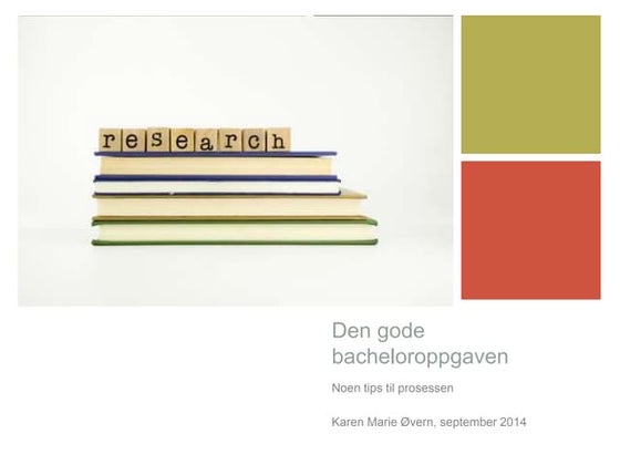 Litteraturstudie som metode | PPTX