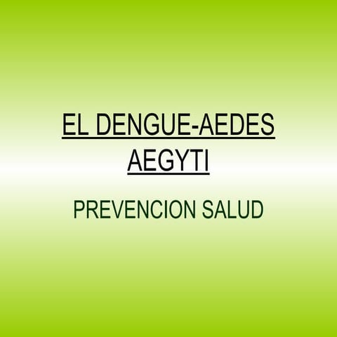 Dengue | PPT