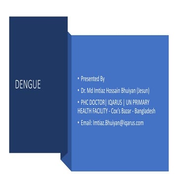 Dengue | PPT