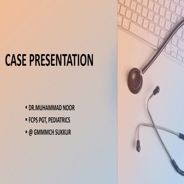 Case study- Dengue Fver | DOC