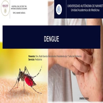 Manejo y tratamiento en el paciente con dengue.pptx