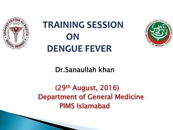 Case Presentation Dengue Fever | PPT | Blood Disorders | Diseases and ...