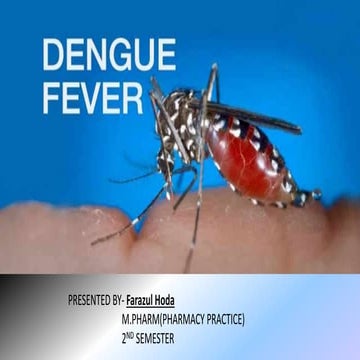 Dengue fever | PPT