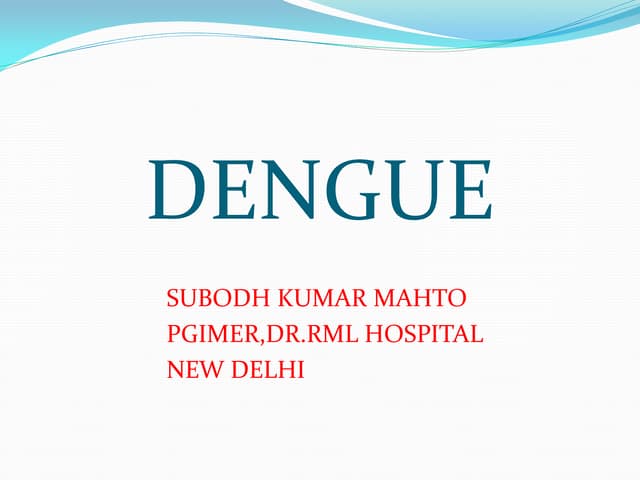Dengue Fever.ppt