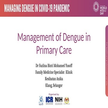 Case study- Dengue Fver | DOC