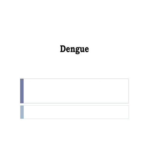 Dengue - by Ismael Costa | PPT