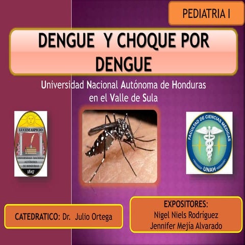 Dengue (nj, pediatria) | PPTX