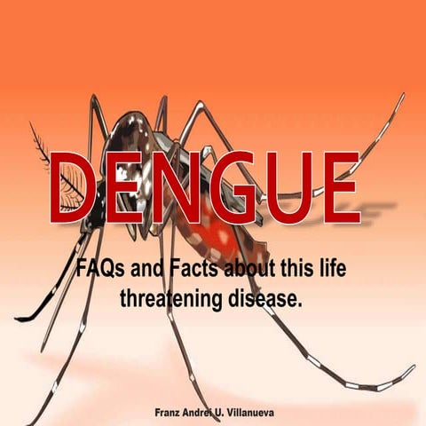Dengue 101 | PPTX