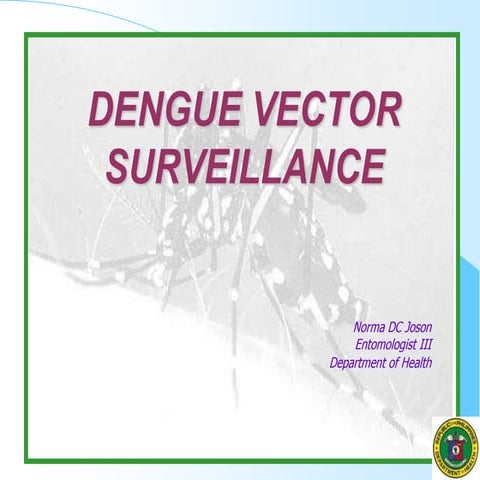 Dengue vector surveillance final | PPT