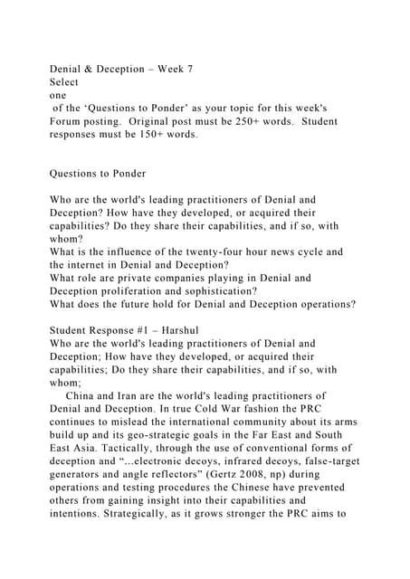 Cultural issues in nursing practicePick one culture from this week.docx