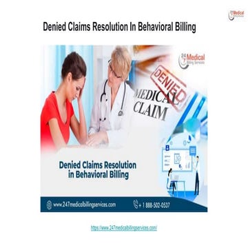 Denied Claims Resolution In Behavioral Billing.pptx