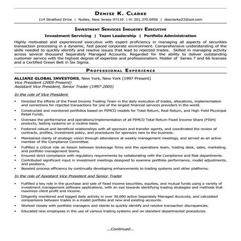 Denise Clarke Resume2 | PDF