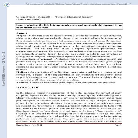 Denise ravet colloque_tcheque_300611_ | PDF