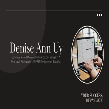 Professional Portfolio | Virtual Assistant Services | Amazon Account ...