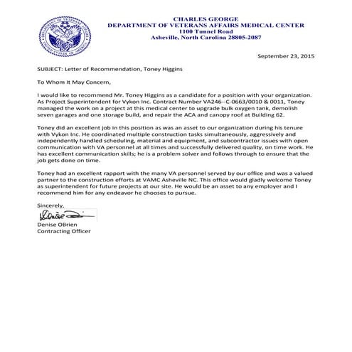 Letter of recommendation | PDF