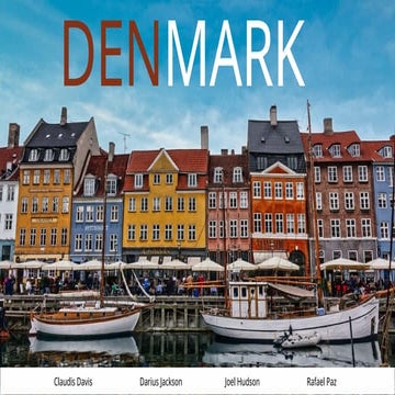 Denmark Location Analysis created by Darius Jackson | PPTX