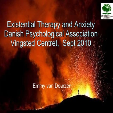 Existential therapy and anxiety | PPT