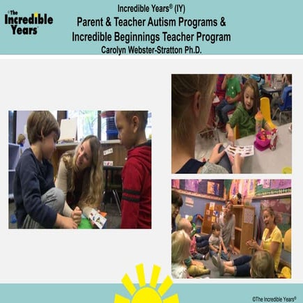 The Incredible Years® Autisme | PPTX