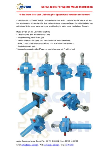 Self locking jack screw driven scissor mechanism, worm gear screw jack ...