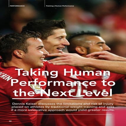 Taking Human Performance to the Next Level- | PDF