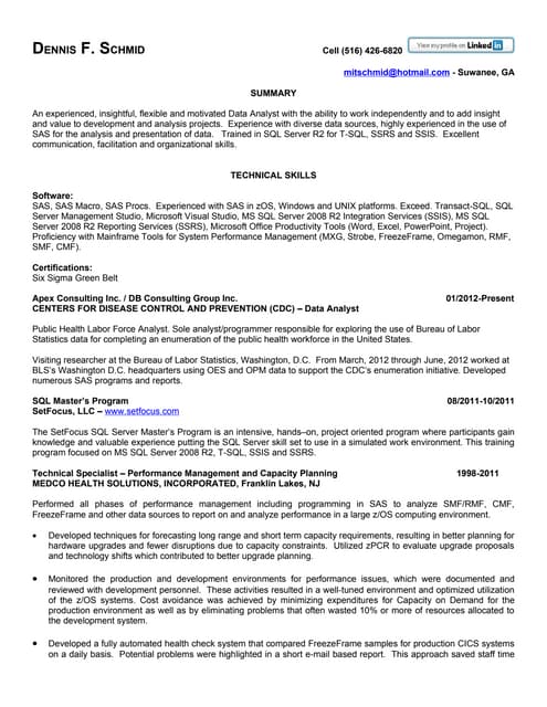 Mark's Professional Resume | PDF