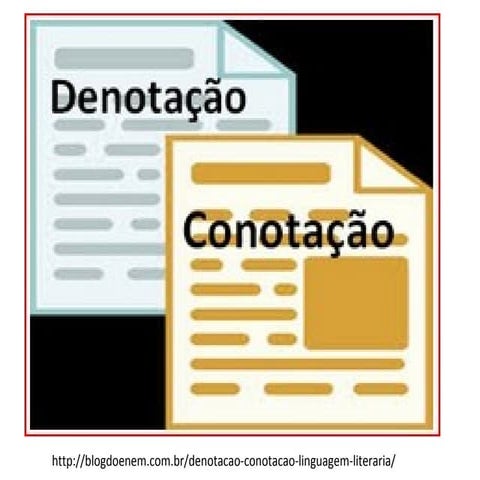 Denotação e conotação | PPT