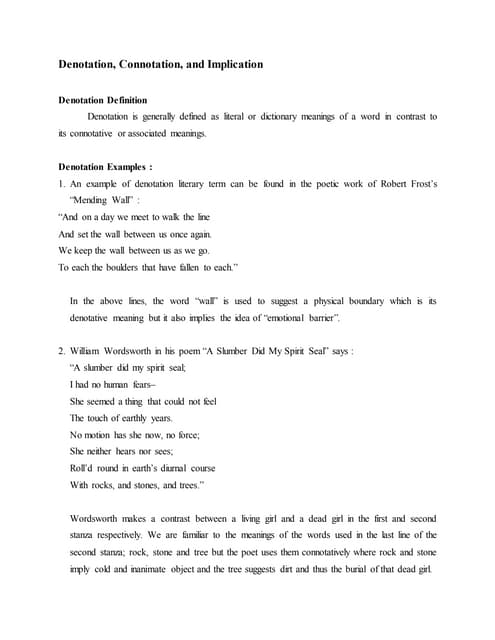 Denotation and-connotation | PPT