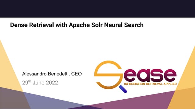 Dense Retrieval With Apache Solr Neural Searchpdf