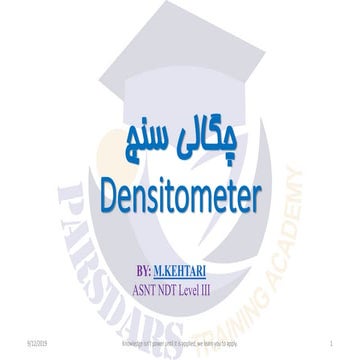 Densitometer | PDF