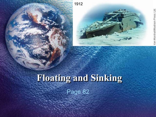 Floating & Sinking | PPT