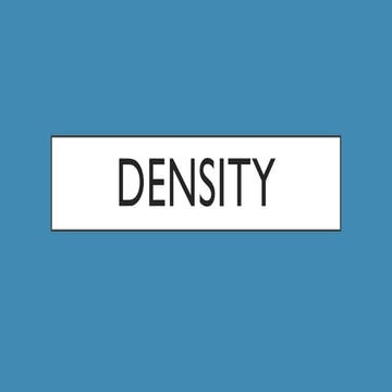 Density for Physics CSEC Caribbeant.pptx