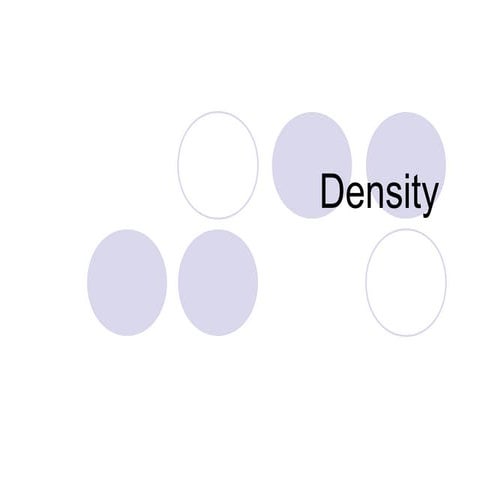 Density review | PPT