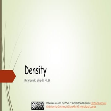 Density final version | PPT