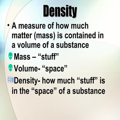 Density | PPT