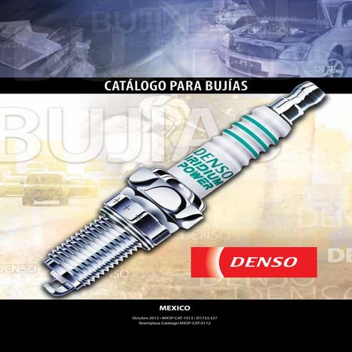 Catalogo de bujias Denso para motores de combustión interna | PDF
