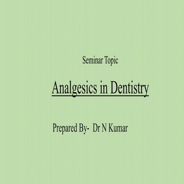 pharmacology of Analgesics, pain and NSAIDs | PPT