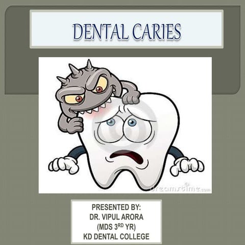 Dental caries (operative dentistry) | PPTX | Dental Health | Diseases ...