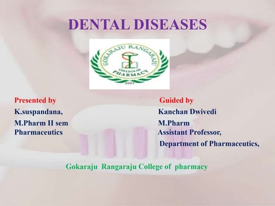 problem assso with oral cavity | PPTX | Dental Health | Diseases and ...