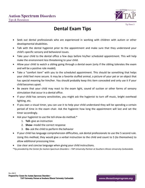 Dental exam tips | PDF