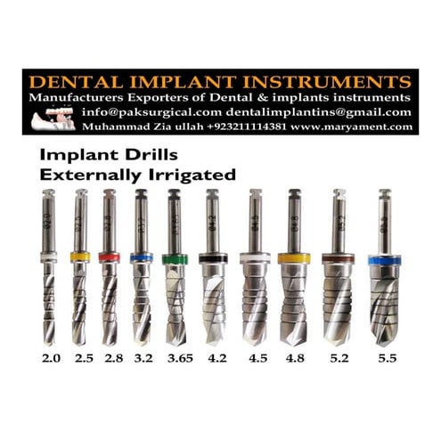 Dental implant instruments | PDF